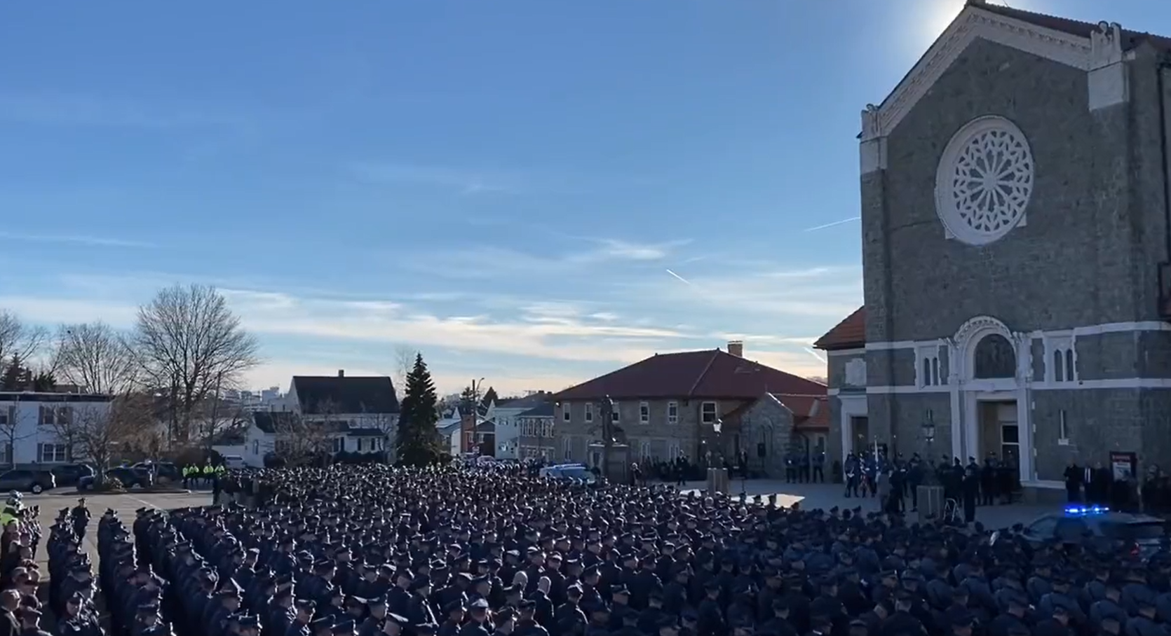 Over 1,200 officers pay respects to Mass. State Trooper Tamar Bucci | ABC6