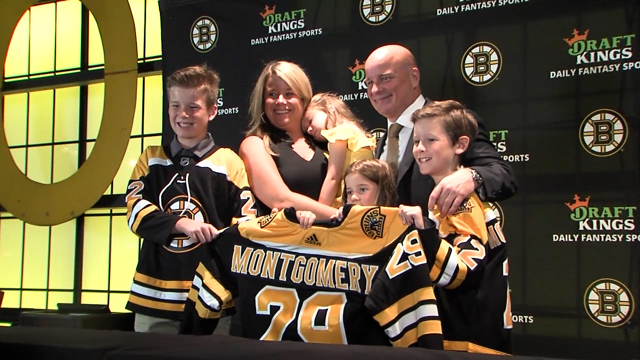 Bruins Introduce Jim Montgomery as Head Coach | ABC6