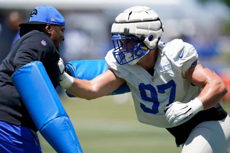 Former Brown Bear Michael Hoecht Makes Rams 53-Man Roster | ABC6