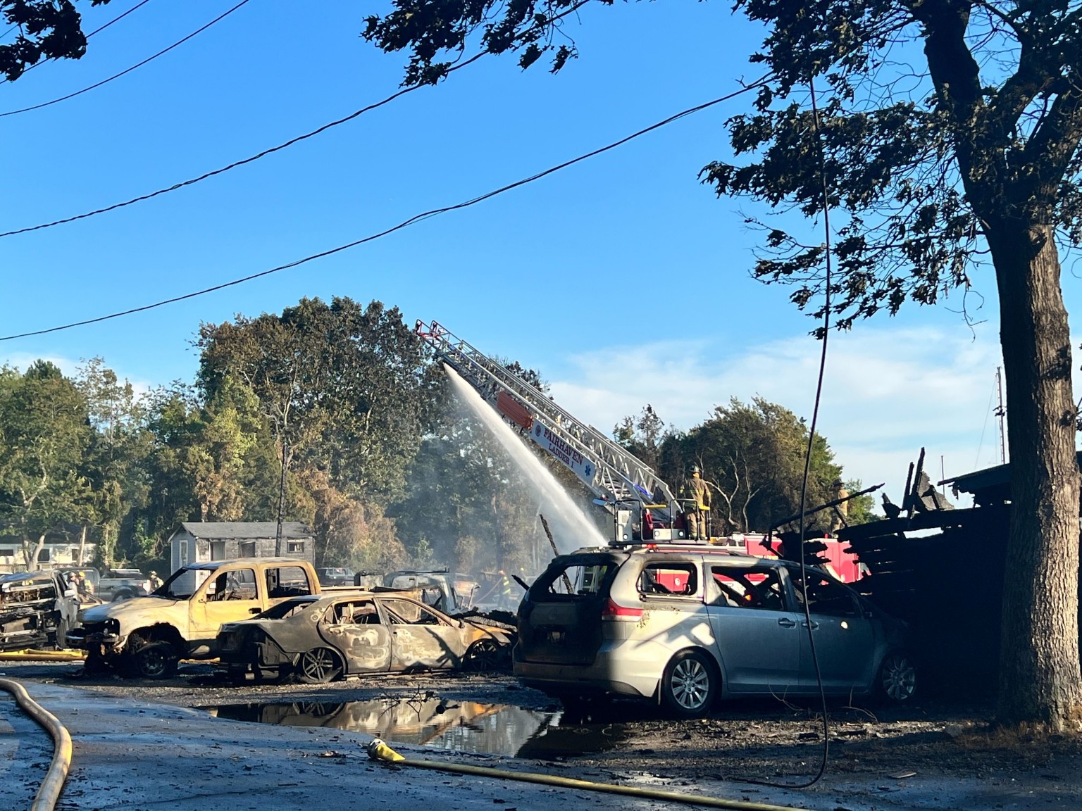 Ignition of gasoline vapors believed cause in Mattapoisett Boatyard ...