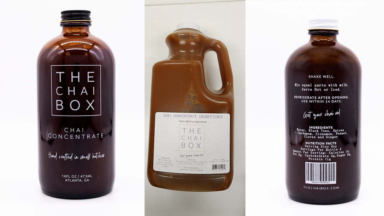 Chai Box recalls of certain glass, plastic bottles of concentrate mixes ...