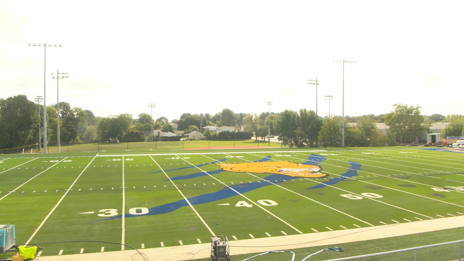 North Providence to unveil new football field after storm almost causes ...