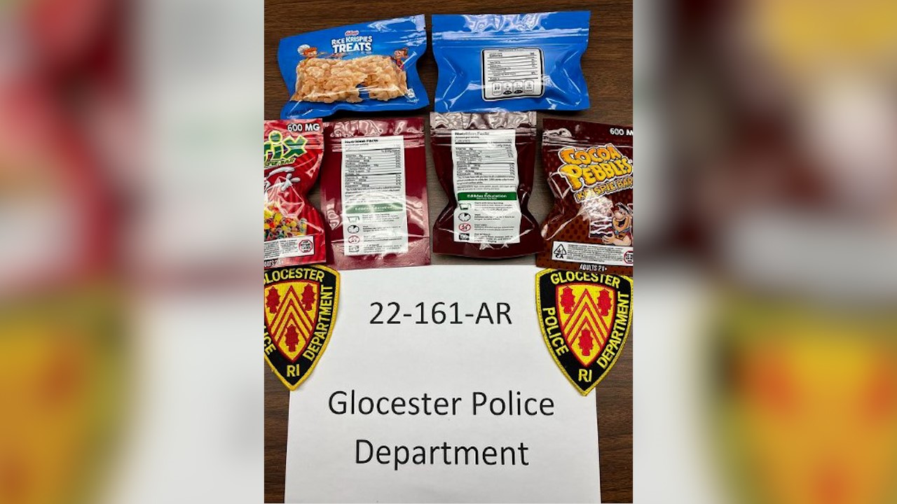 Glocester police make arrest after discovery of 200 packaged edibles | ABC6
