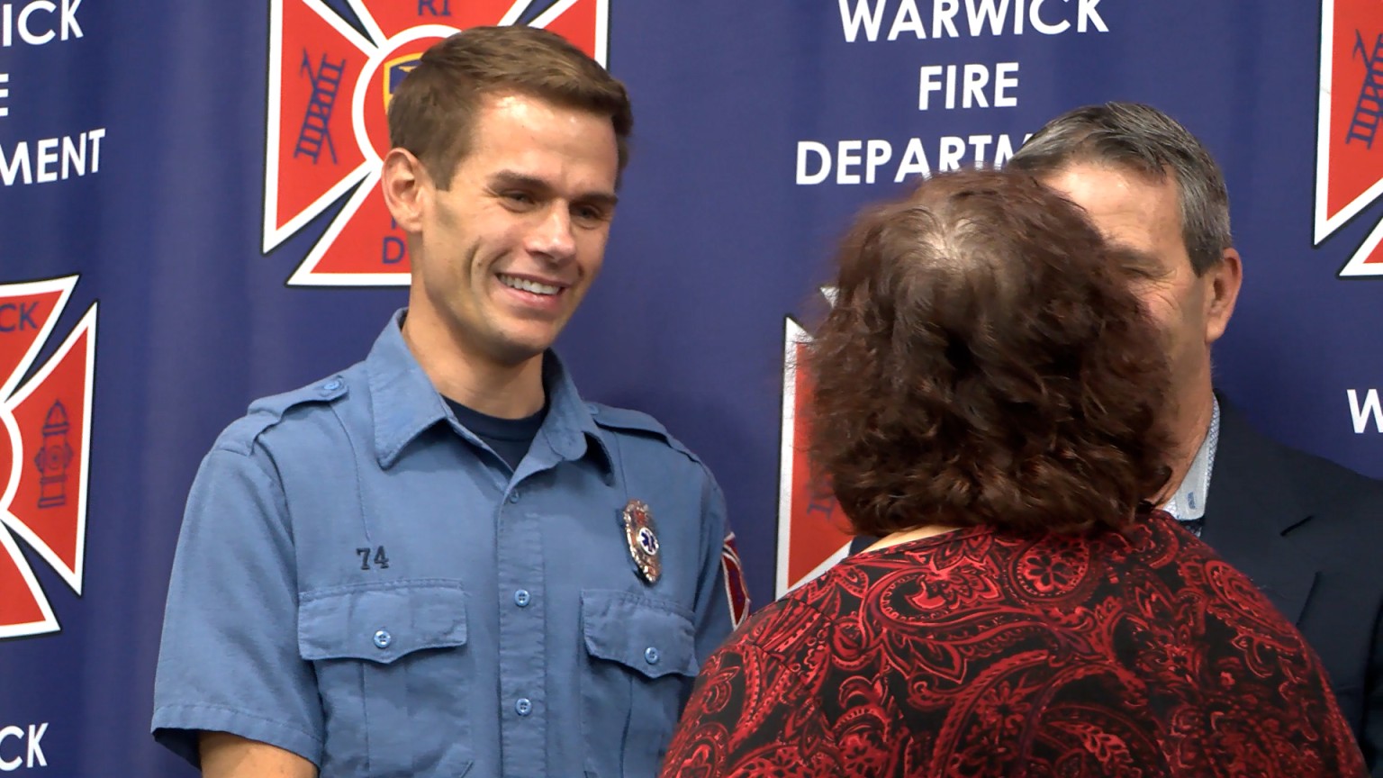 Warwick fire captain honored for rescuing paddle boarder while off-duty ...