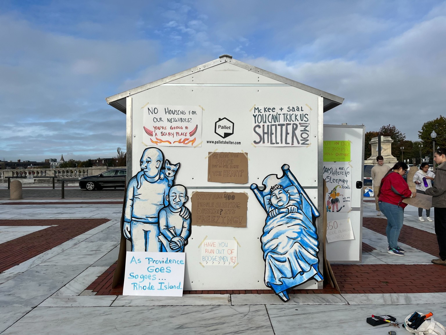Homeless advocates call on McKee to build deployable shelters in Rhode ... Homeless advocates call on McKee to build deployable shelters in Rhode ...