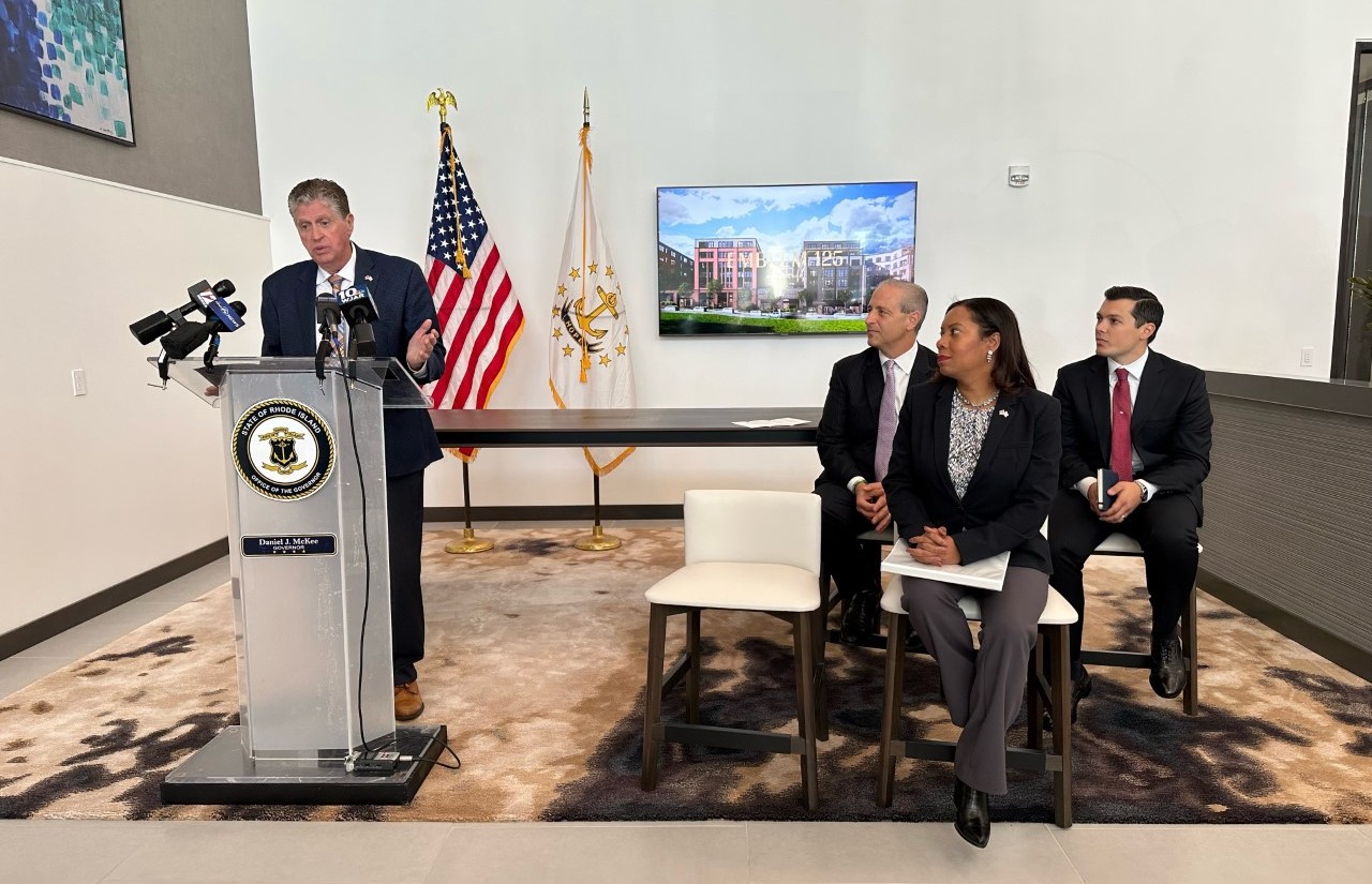 Rhode Island leaders celebrate new development in Providence's I-195 ...