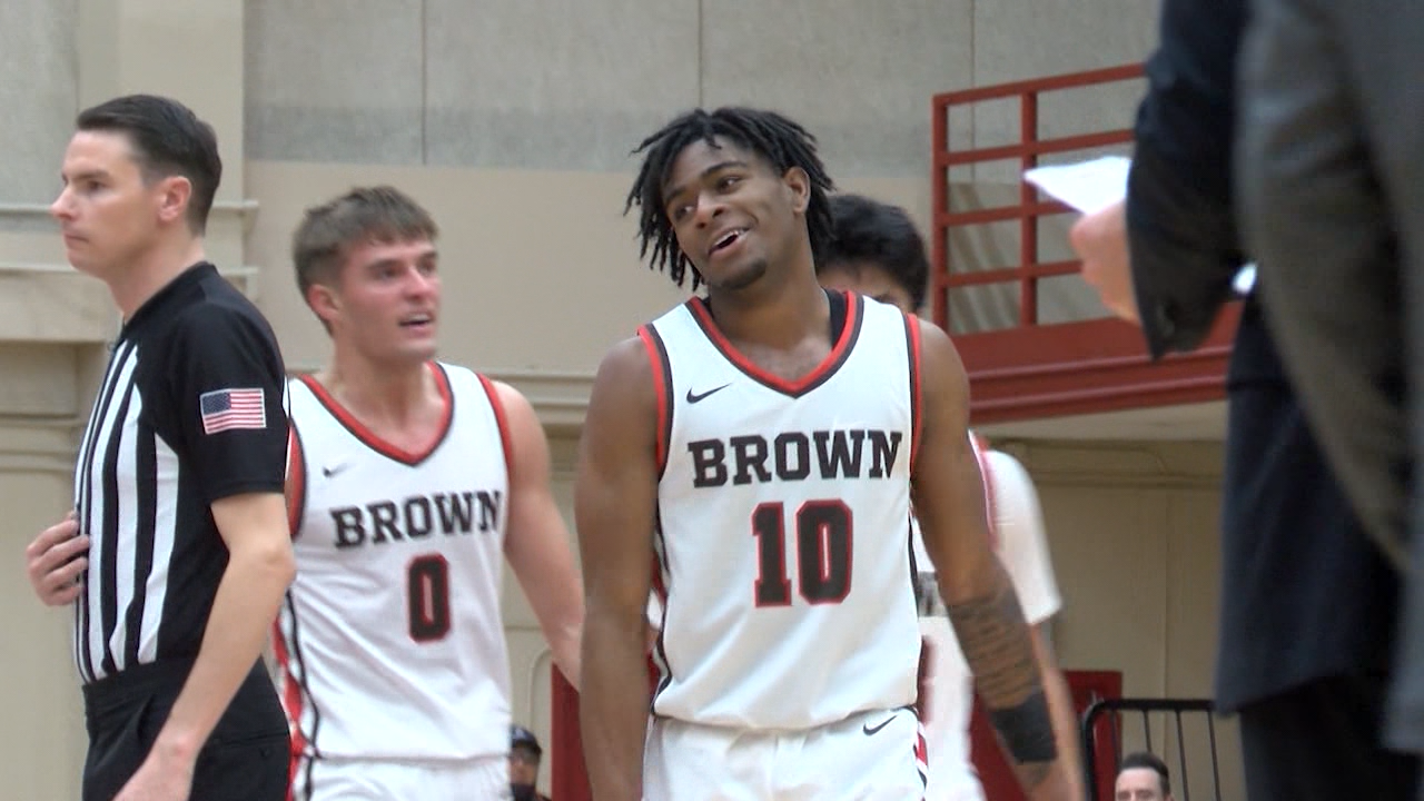 Kino Lilly Jr.'s Career High 32 Points Leads Brown to Win over Maine | ABC6