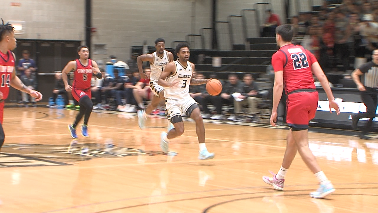 Bryant's Sherif Gross-Bullock Named America East Newcomer of the Year ...