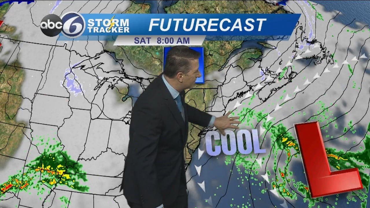 Weekend Ocean Storm Brings Back The Clouds | ABC6
