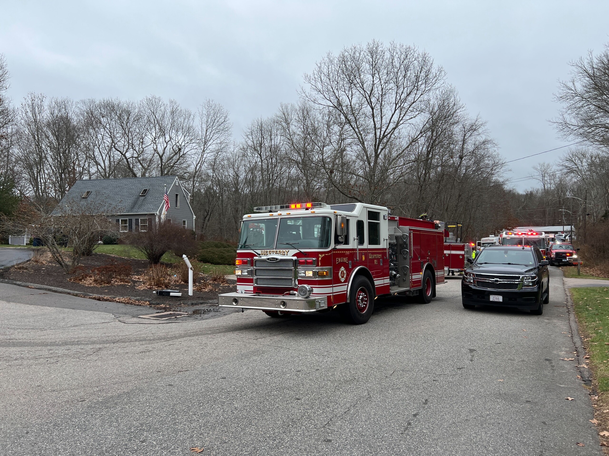 House fire in Westerly, fire department says smoke fills the structure ...