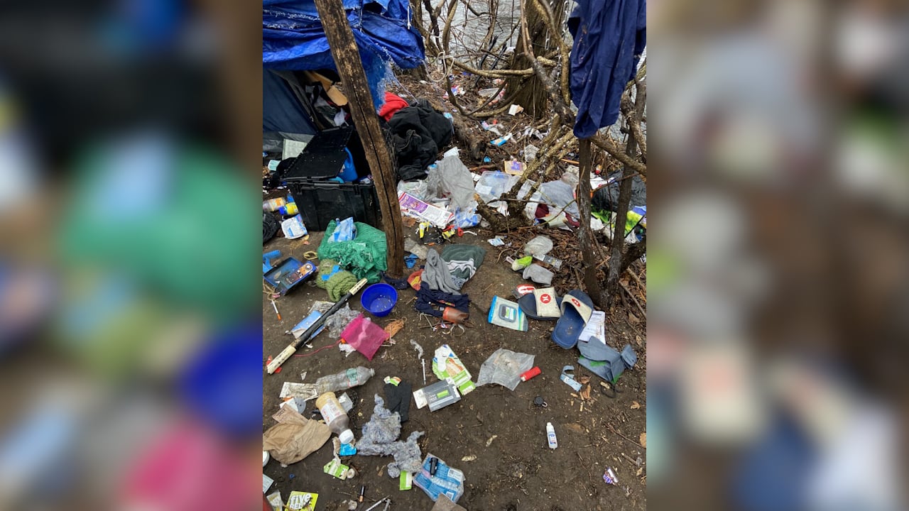 After being notified multiple times, homeless encampment removed from ...
