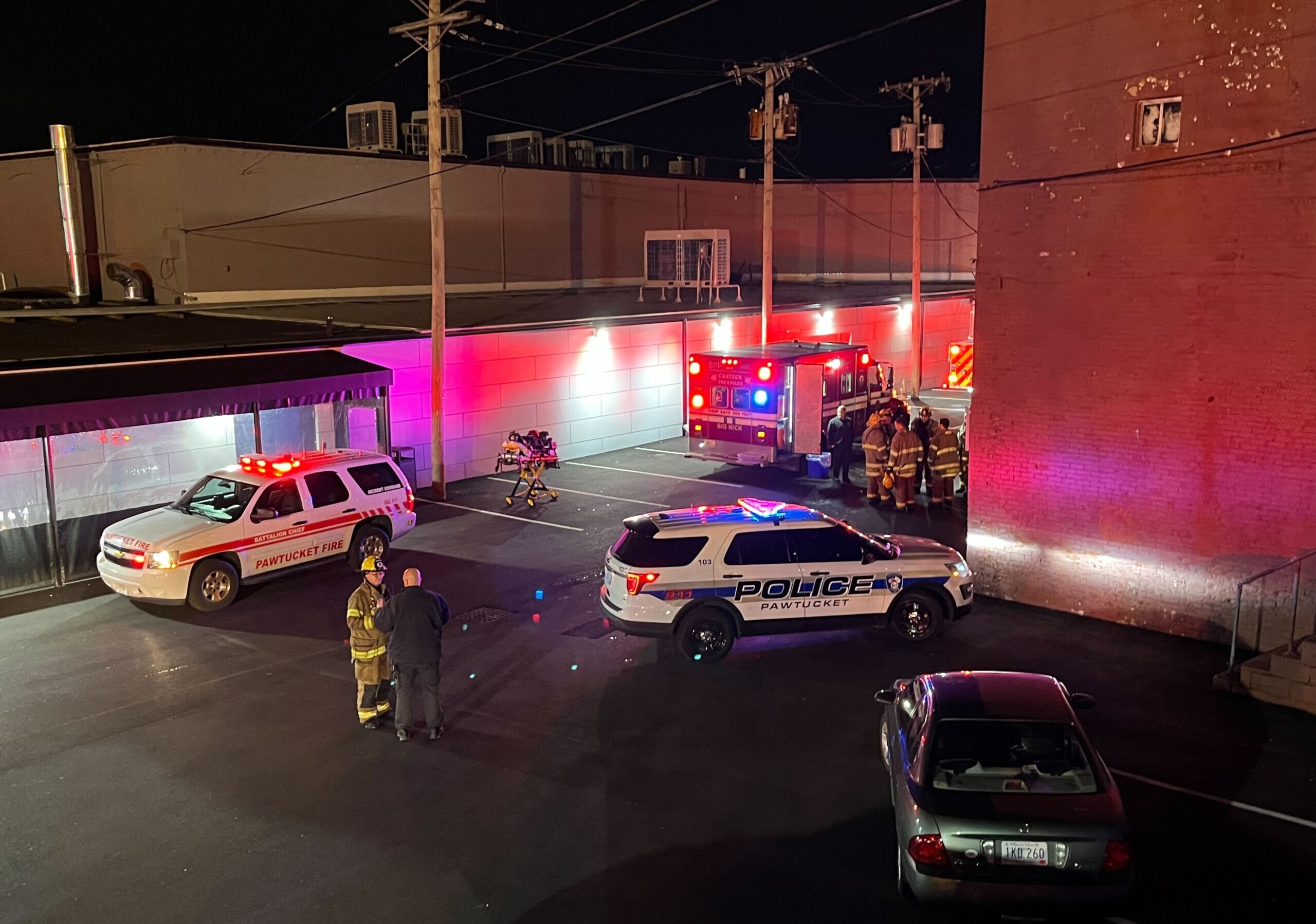 Fire in Pawtucket prompts hazmat response | ABC6