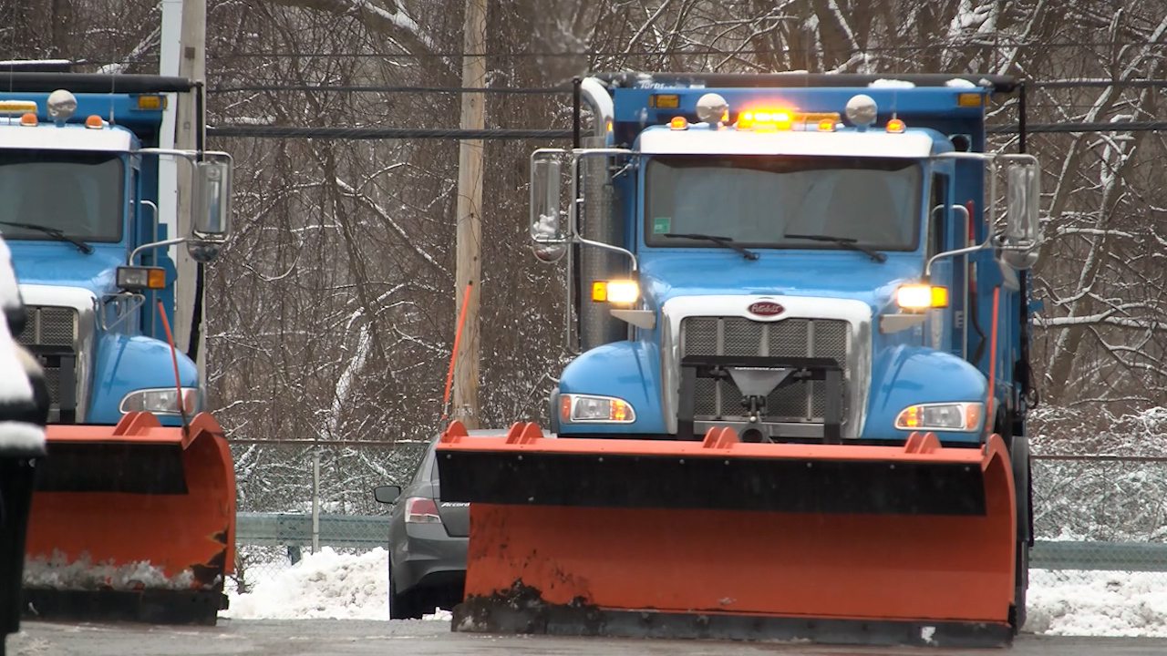 Plow drivers clean up after 1st storm of winter | ABC6