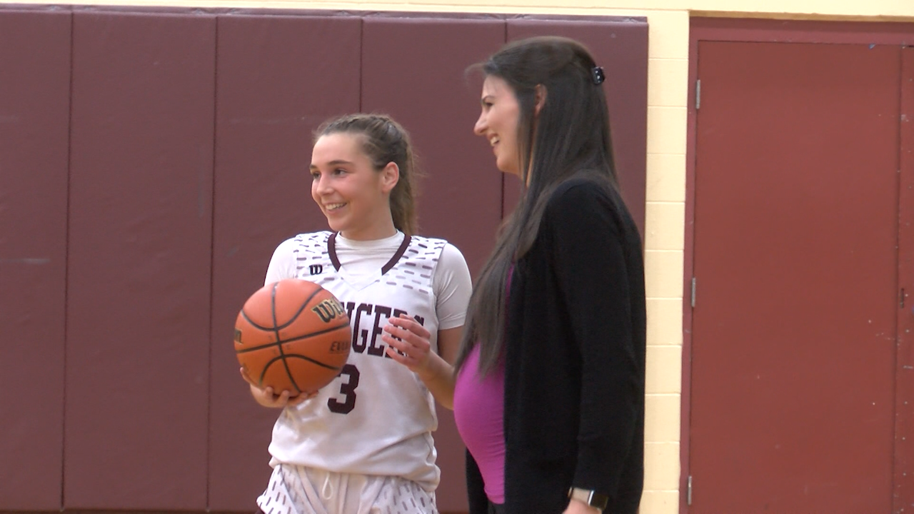 Alex Mega Sets New All-Time Scoring Record at East Greenwich Monday | ABC6