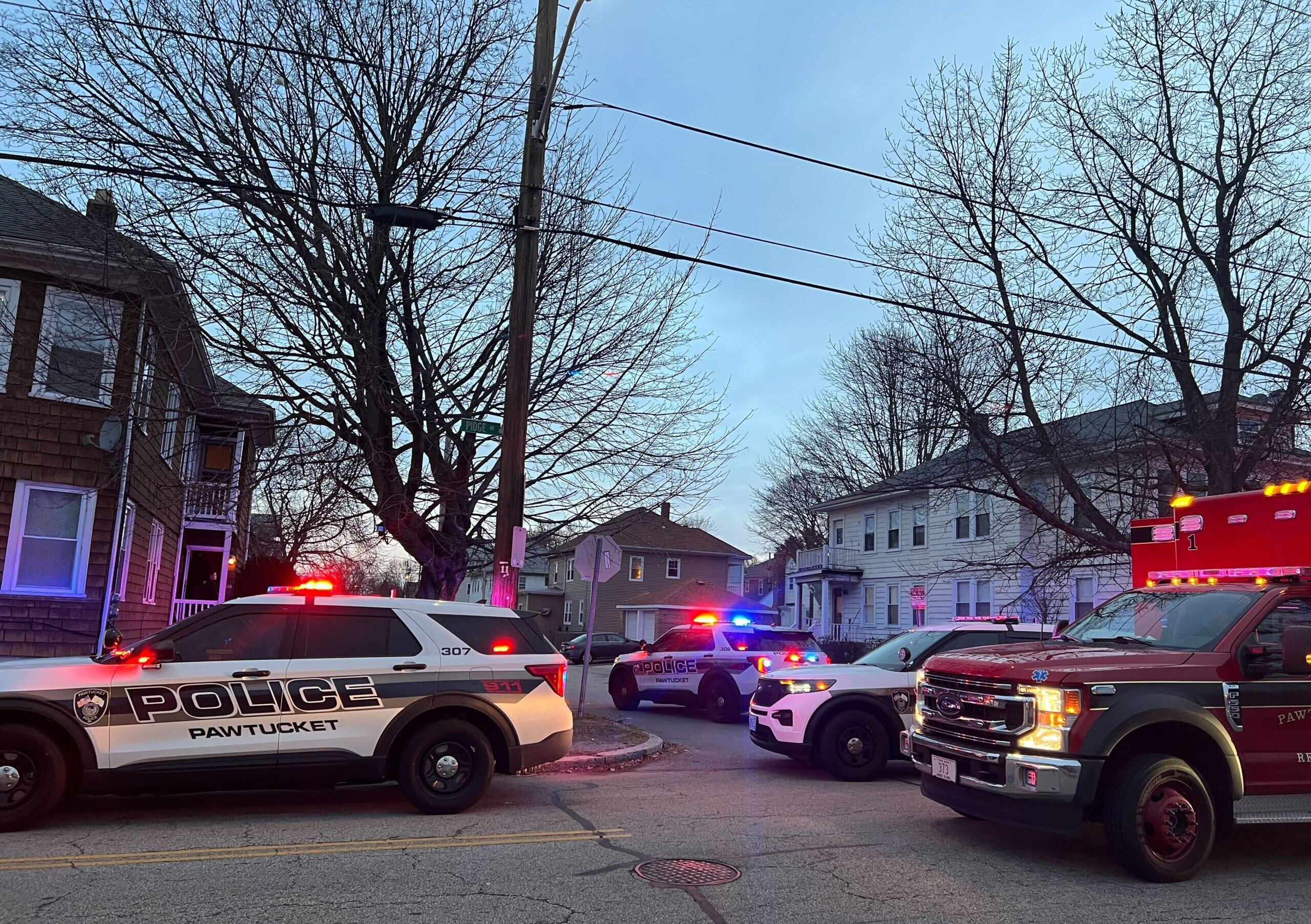 Heavy police presence seen outside Pawtucket home | ABC6