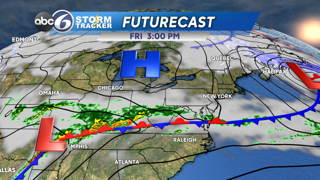 Rounds of rain, cooler weather on the way | ABC6