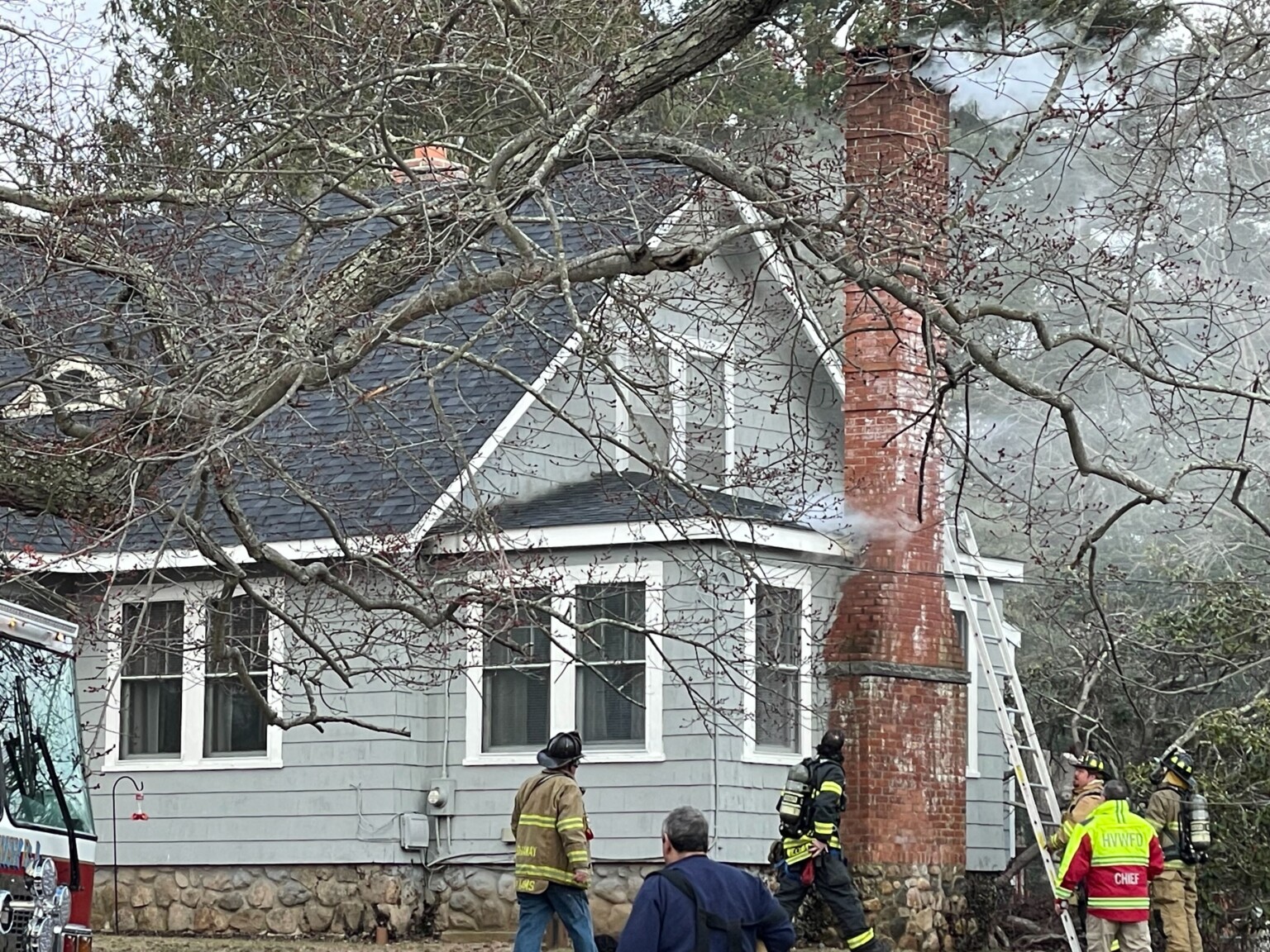 Firefighters knock down chimney fire in Westerly home | ABC6