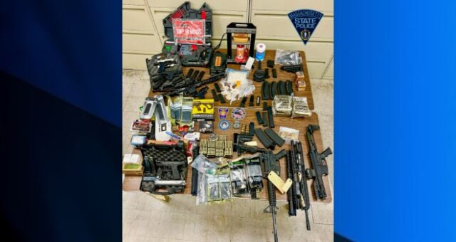 Police seize narcotics, guns from Brockton father, son | ABC6