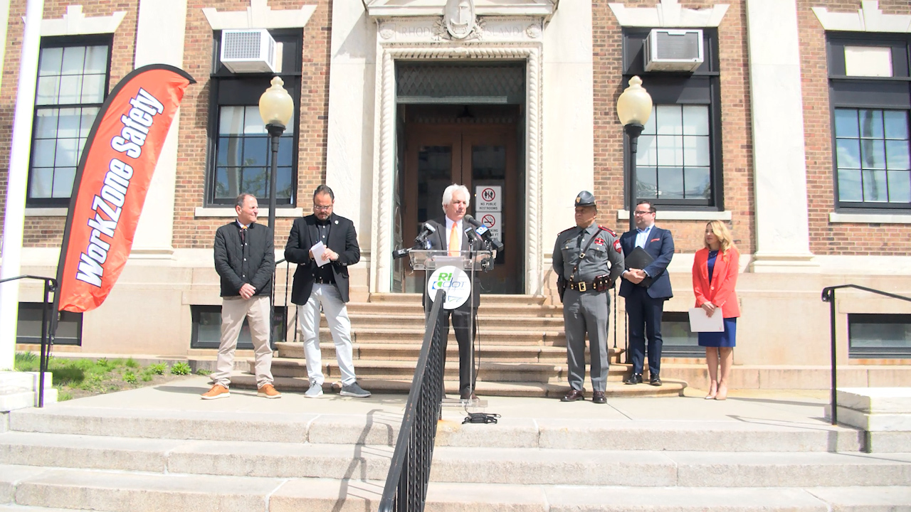 Rhode Island reminds drivers to be careful in construction work zones ...