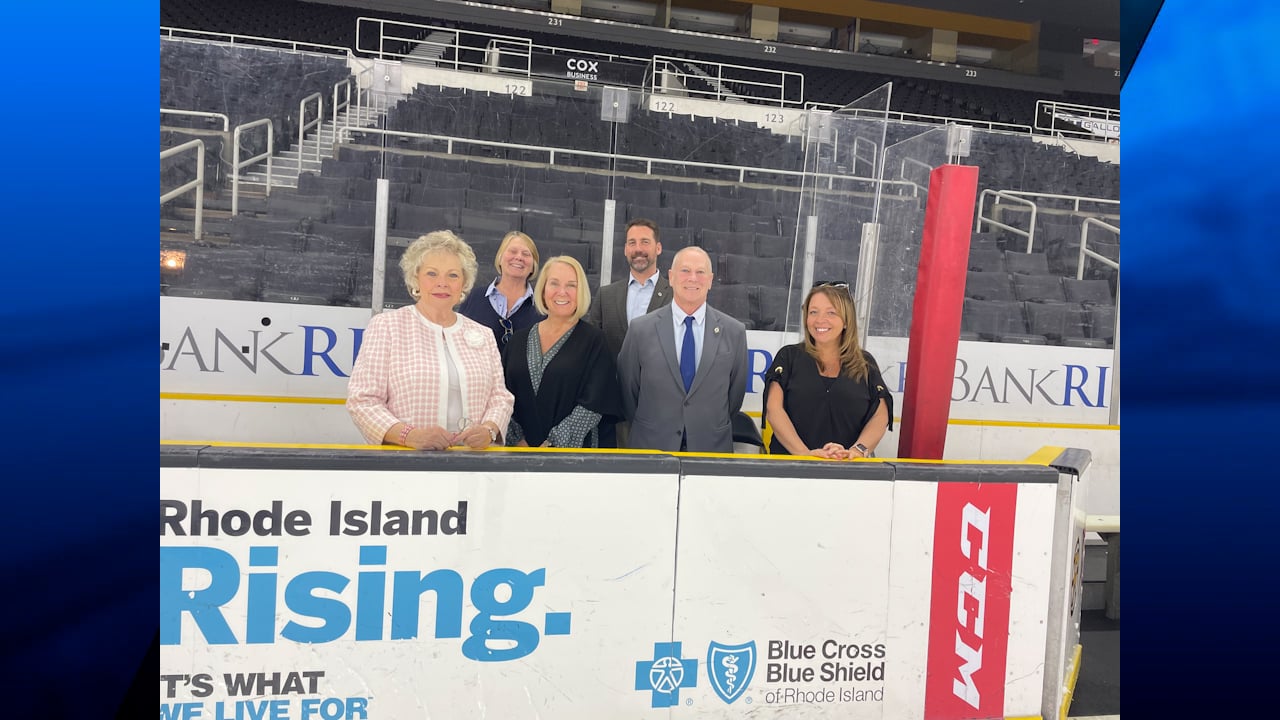 AMP donates hockey dashers to Benny Magiera Ice Rink in West Warwick | ABC6