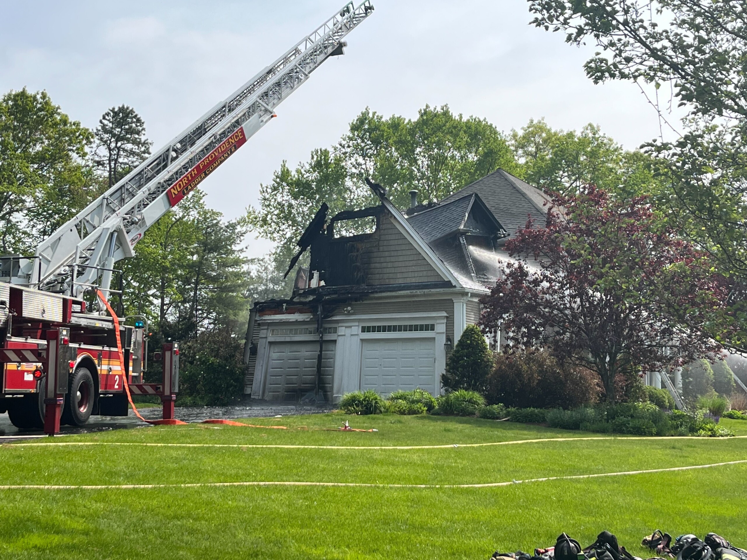 Smithfield fire that partially collapsed home caused by oil-soaked rags ...