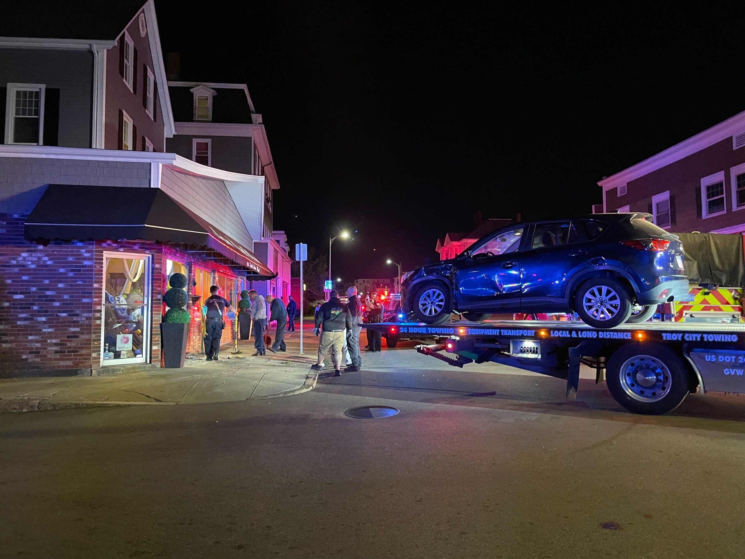 Car crashes into Fall River business | ABC6