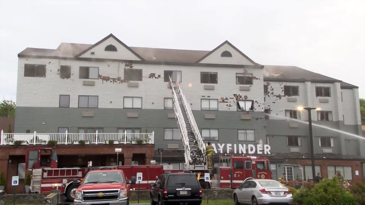 Newport's Wayfinder Hotel reopens after devastating fire | ABC6