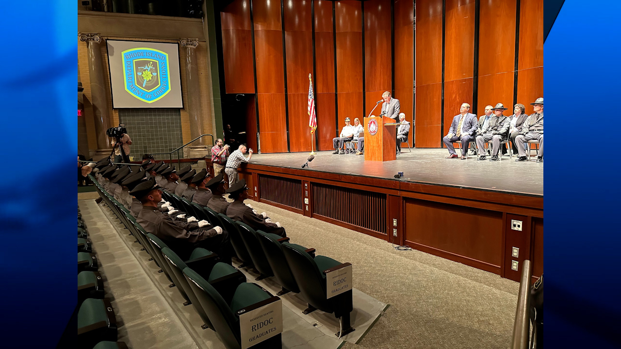 McKee gives remarks at Department of Corrections graduation ceremony | ABC6