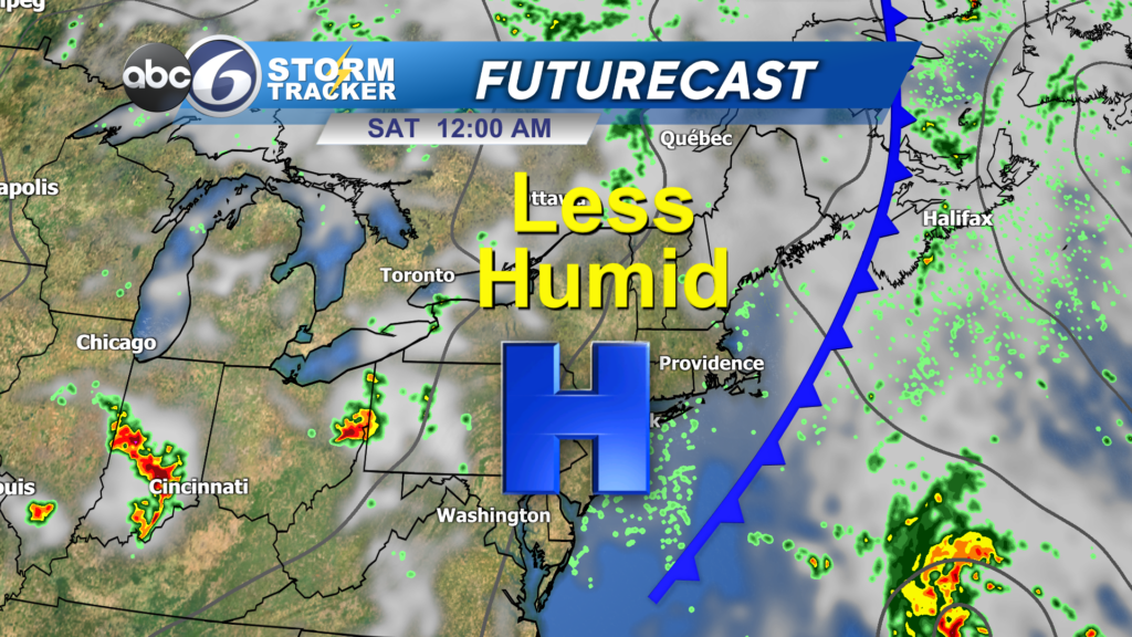 Cloudy, humid day | ABC6