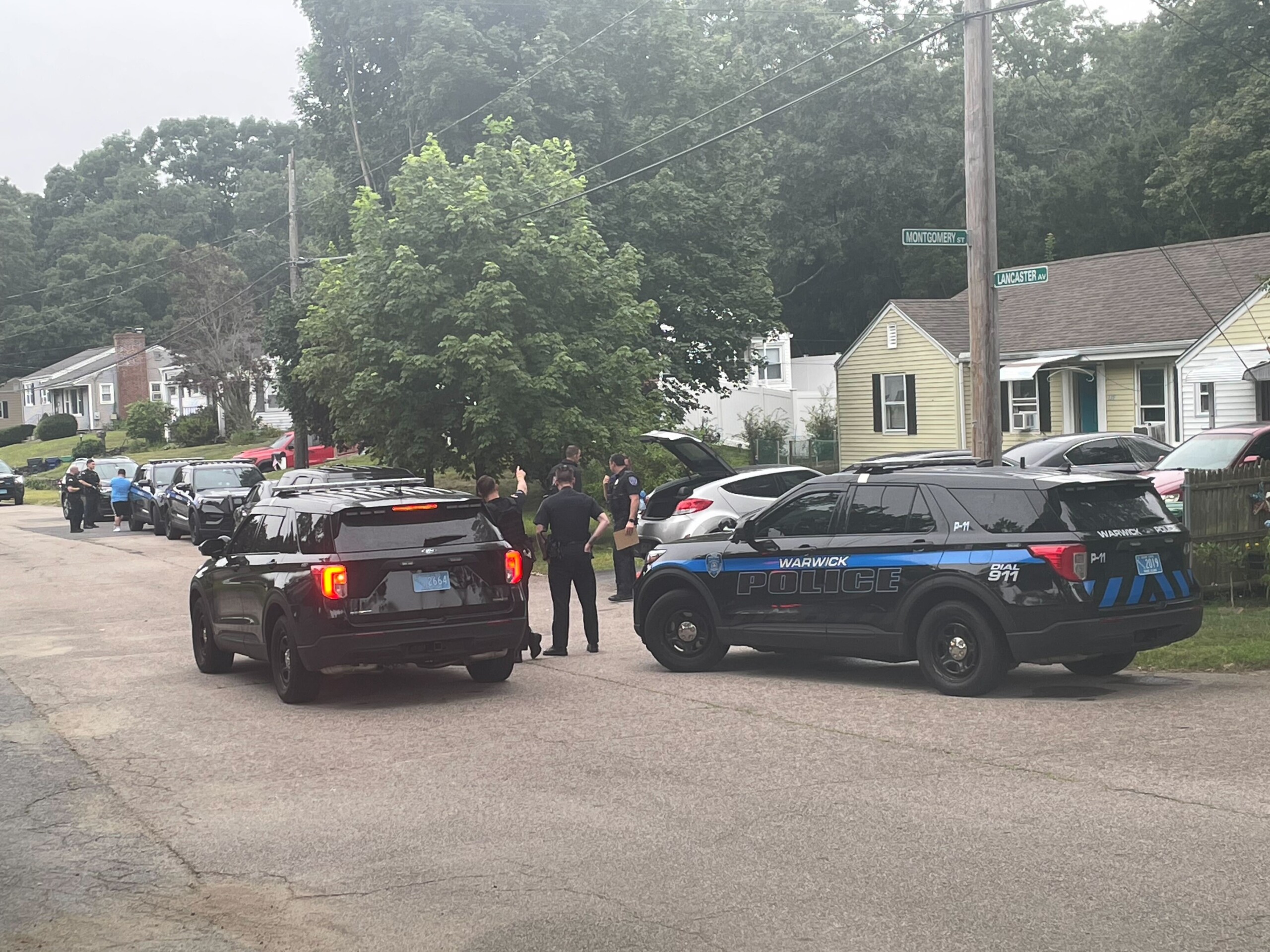 Heavy police presence seen at Warwick home amid search | ABC6