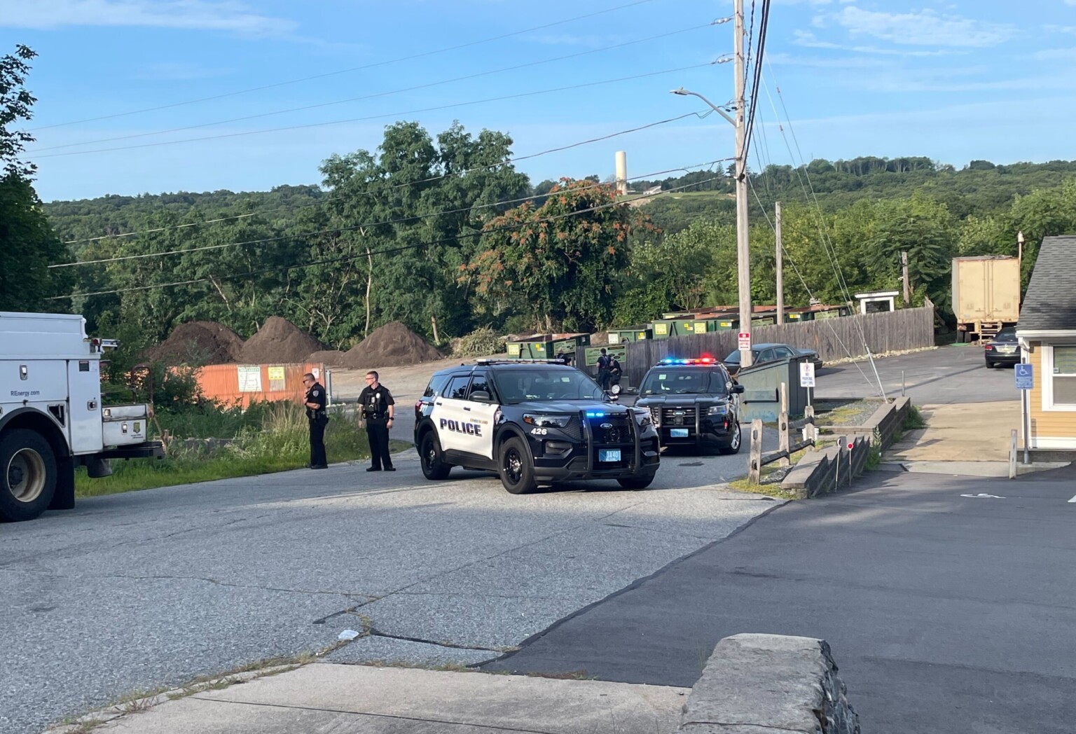 Cumberland police temporarily block road in response to propane leak | ABC6