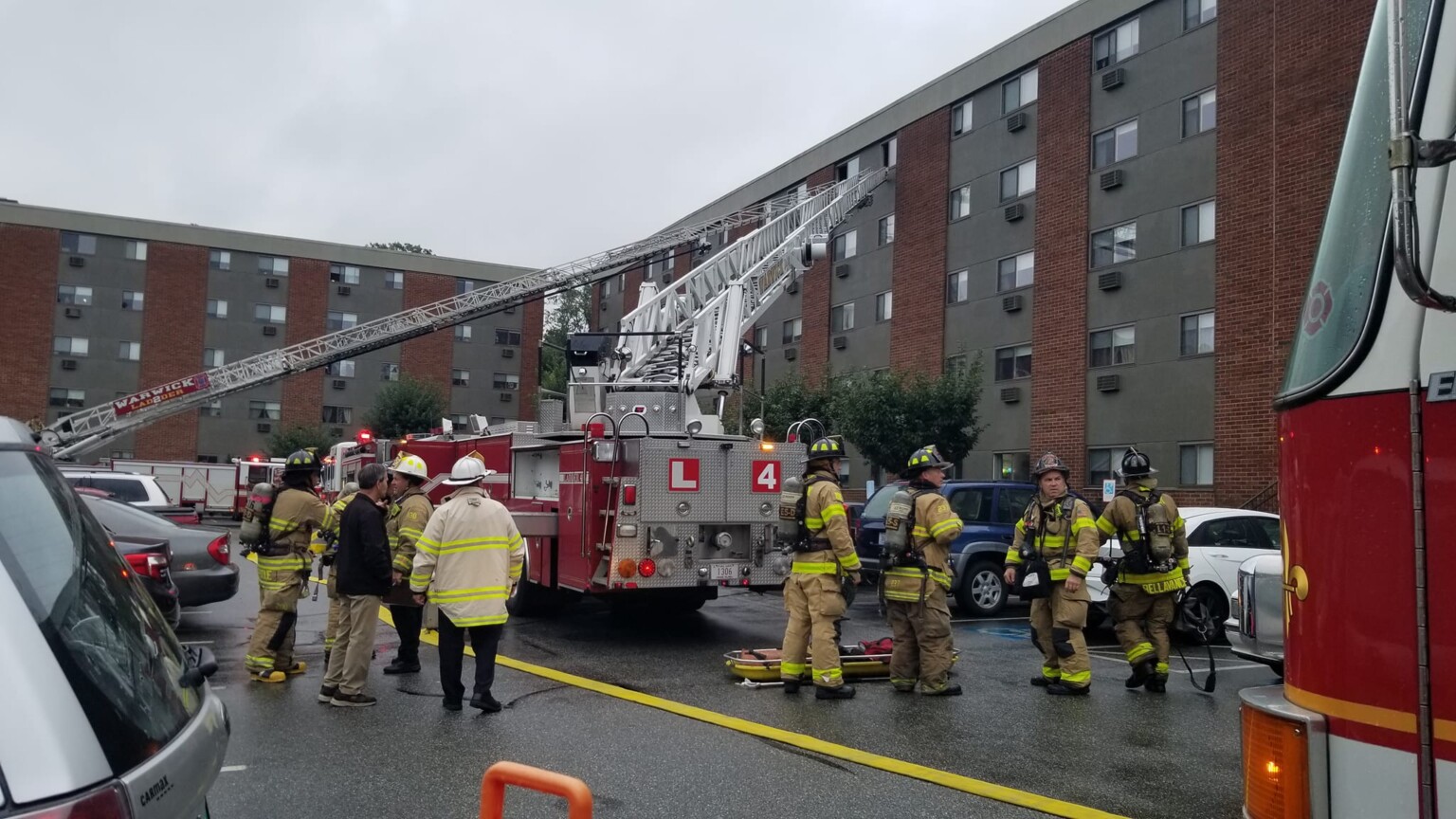 Person rescued from apartment building during Warwick fire | ABC6