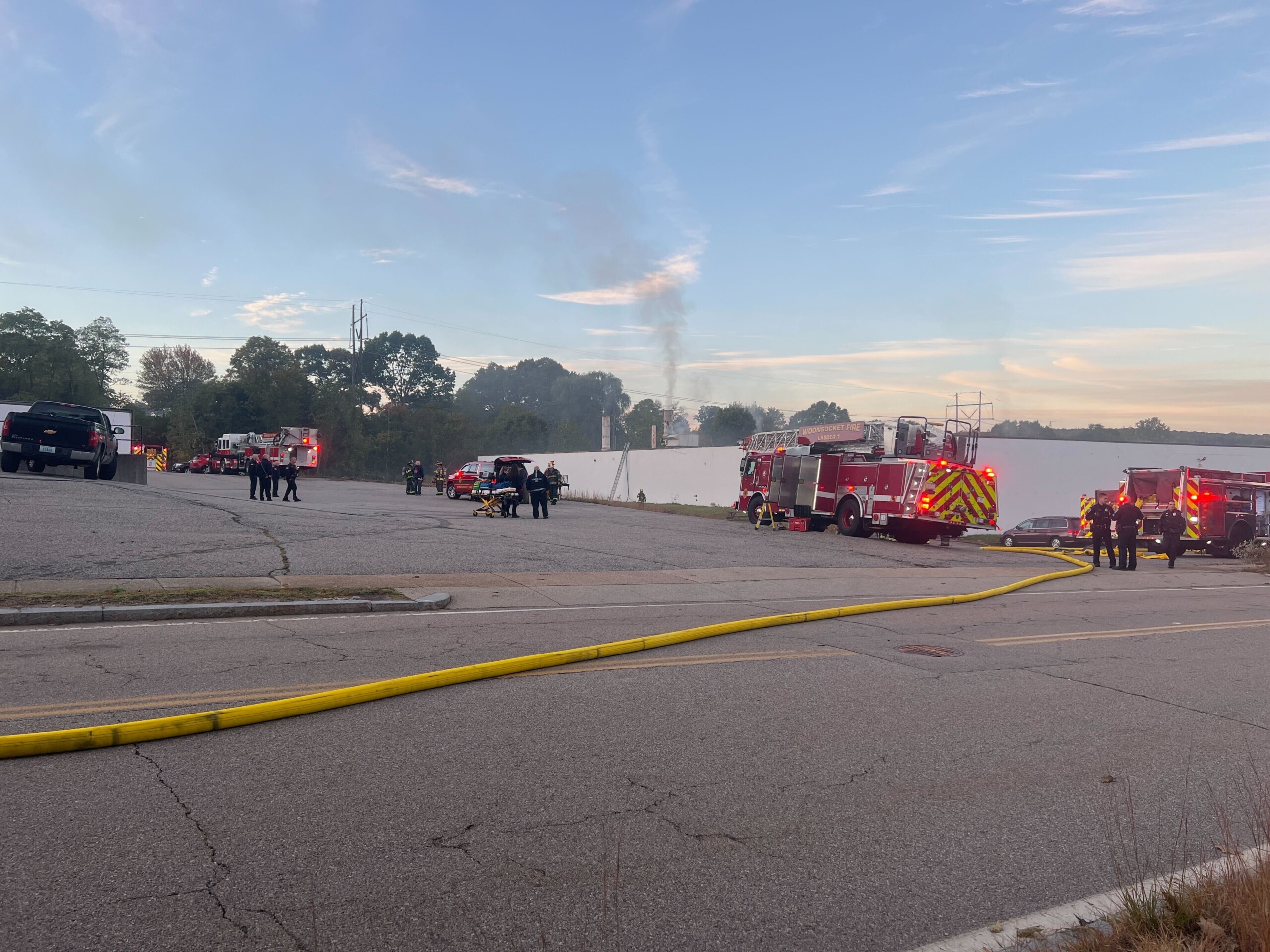 Fire breaks out at building in Woonsocket | ABC6