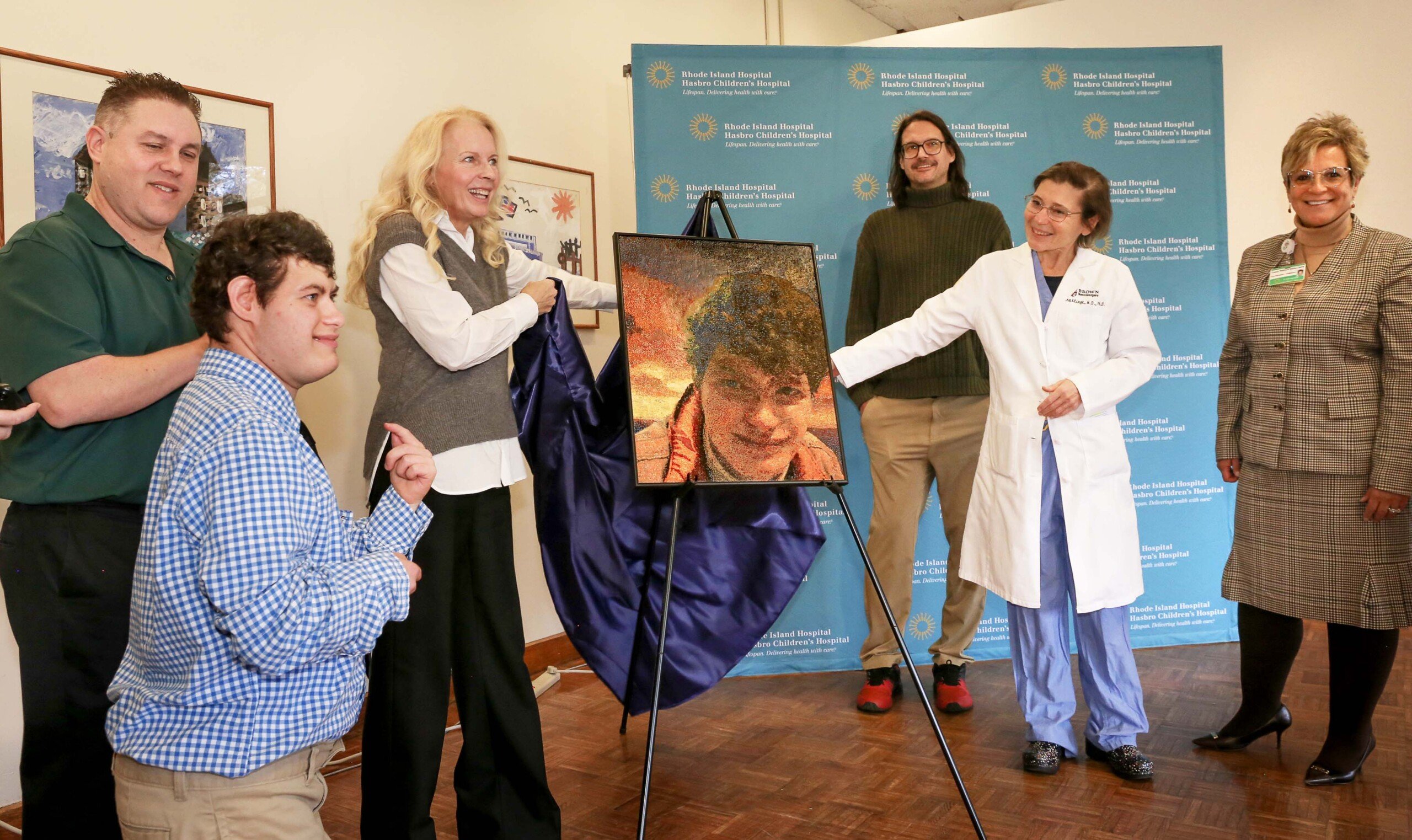 Hasbro Children's Hospital unveils portrait celebrating patient with ...