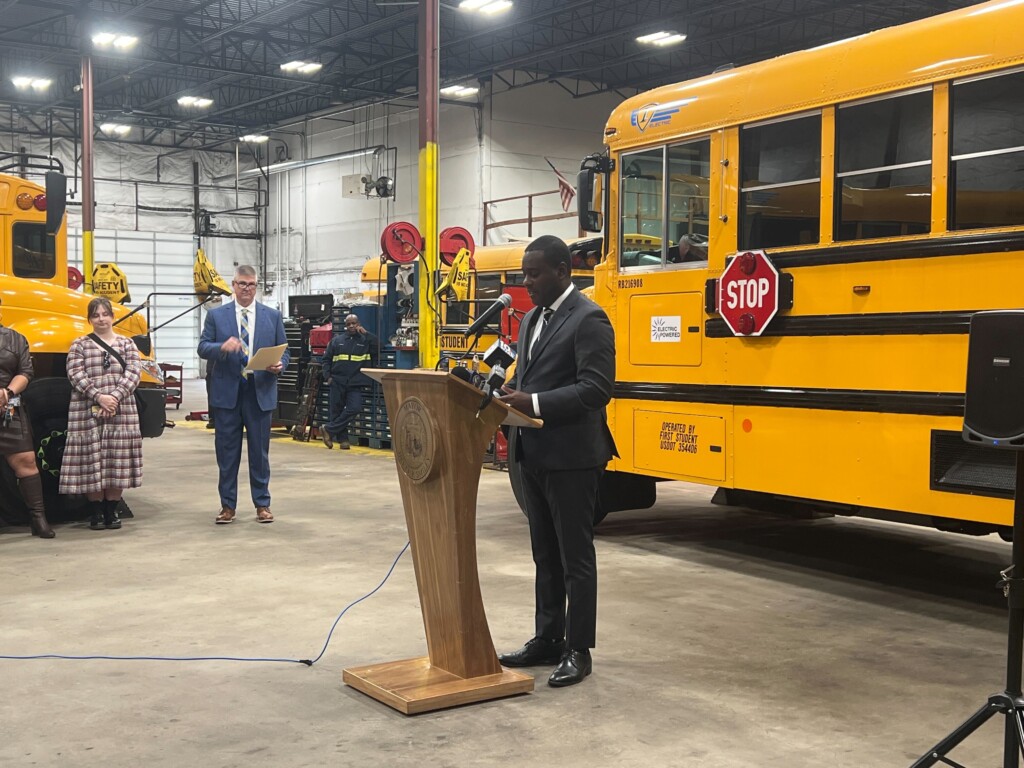 Providence Public School District receives first fleet of electric ...