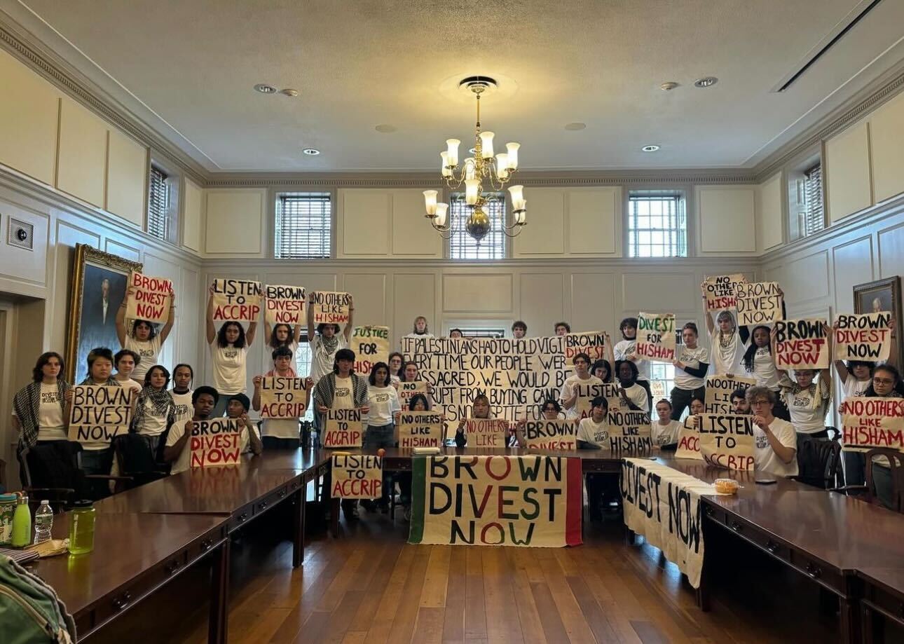 Brown University students could face charges for sit-in protest Monday ...