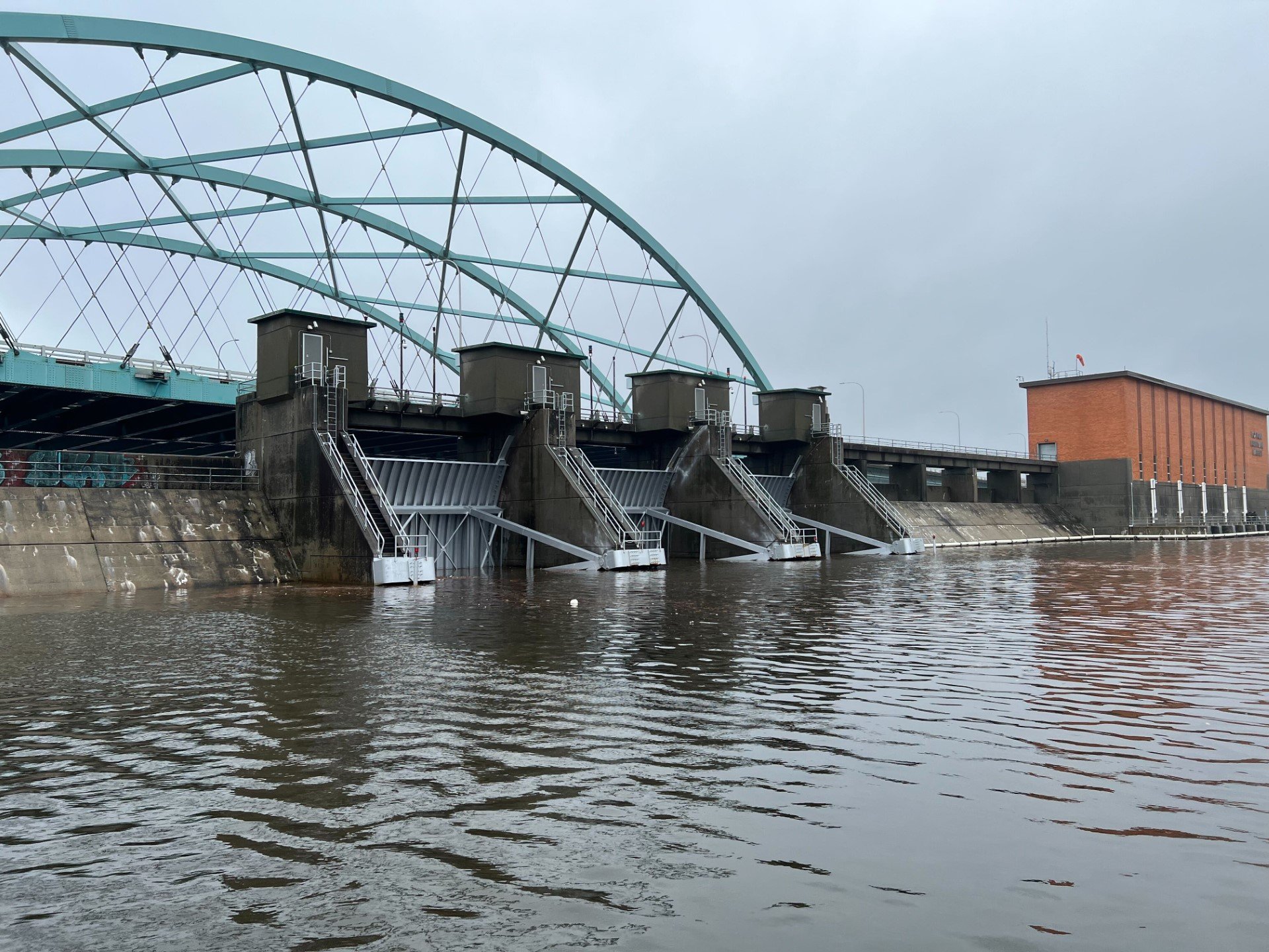 Providence Hurricane Barrier gates closed due to weather | ABC6