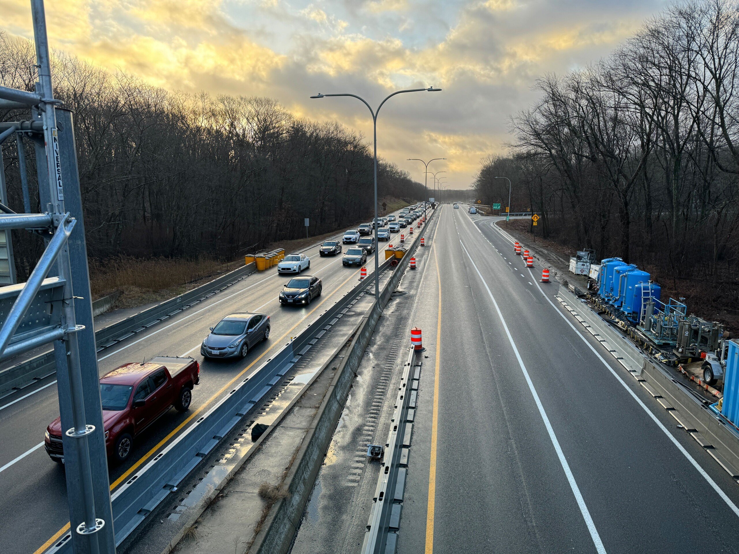 Rhode Island State Police open Route 146 after shutting it down due to ...
