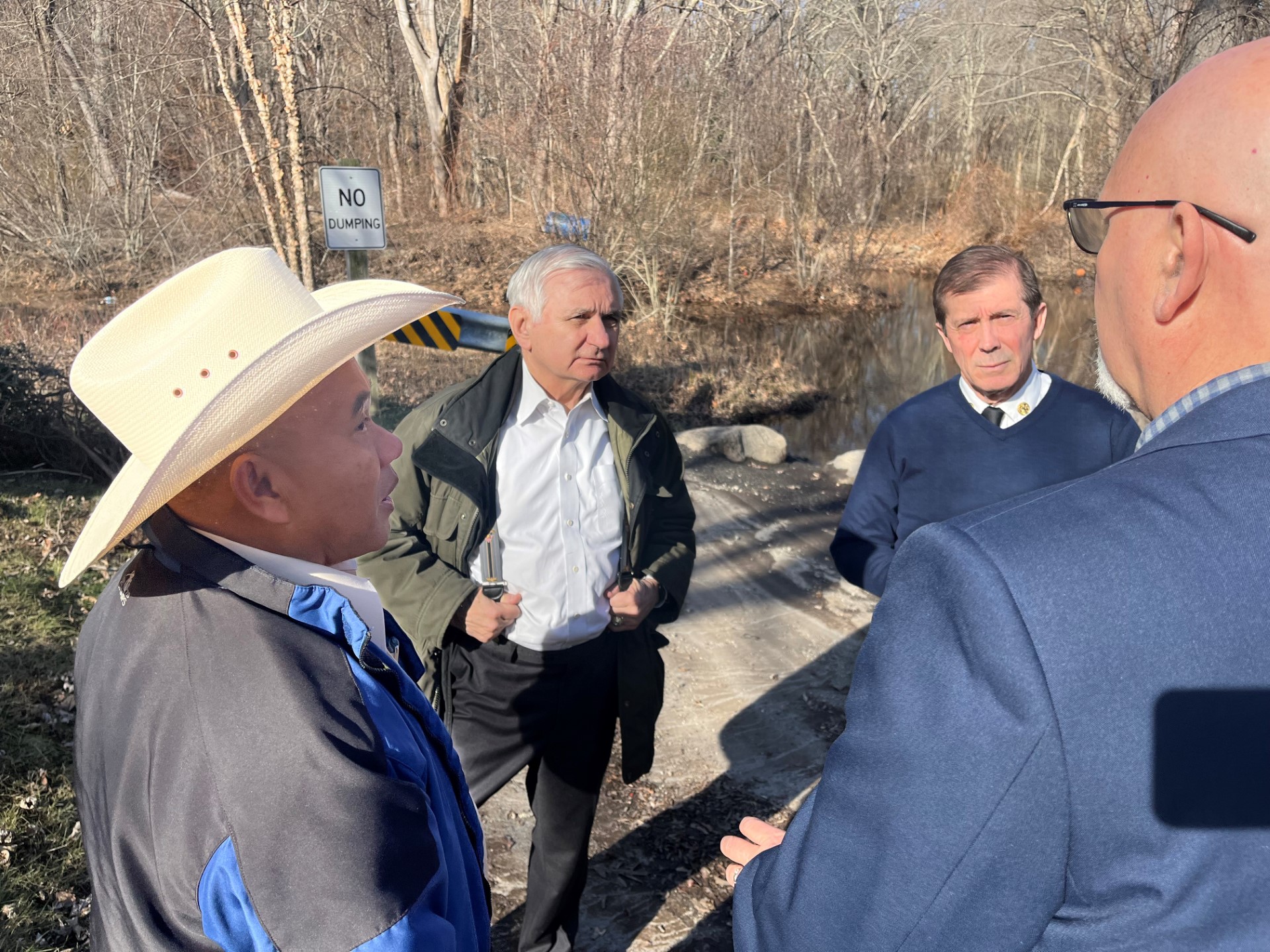Reed tours flood damage as Rhode Island braces for next storm | ABC6
