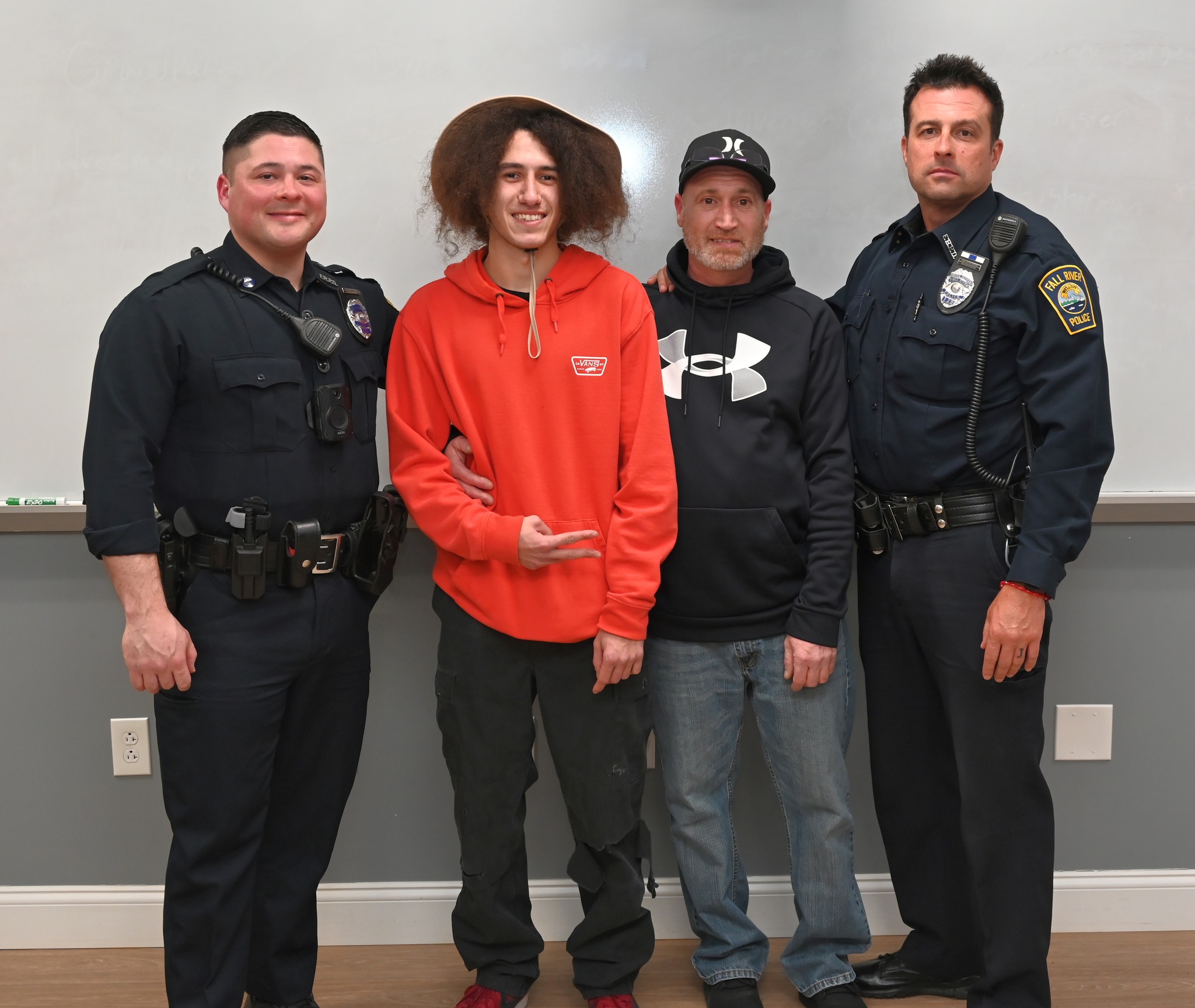 Skier reunites with Fall River police officers who saved him | ABC6