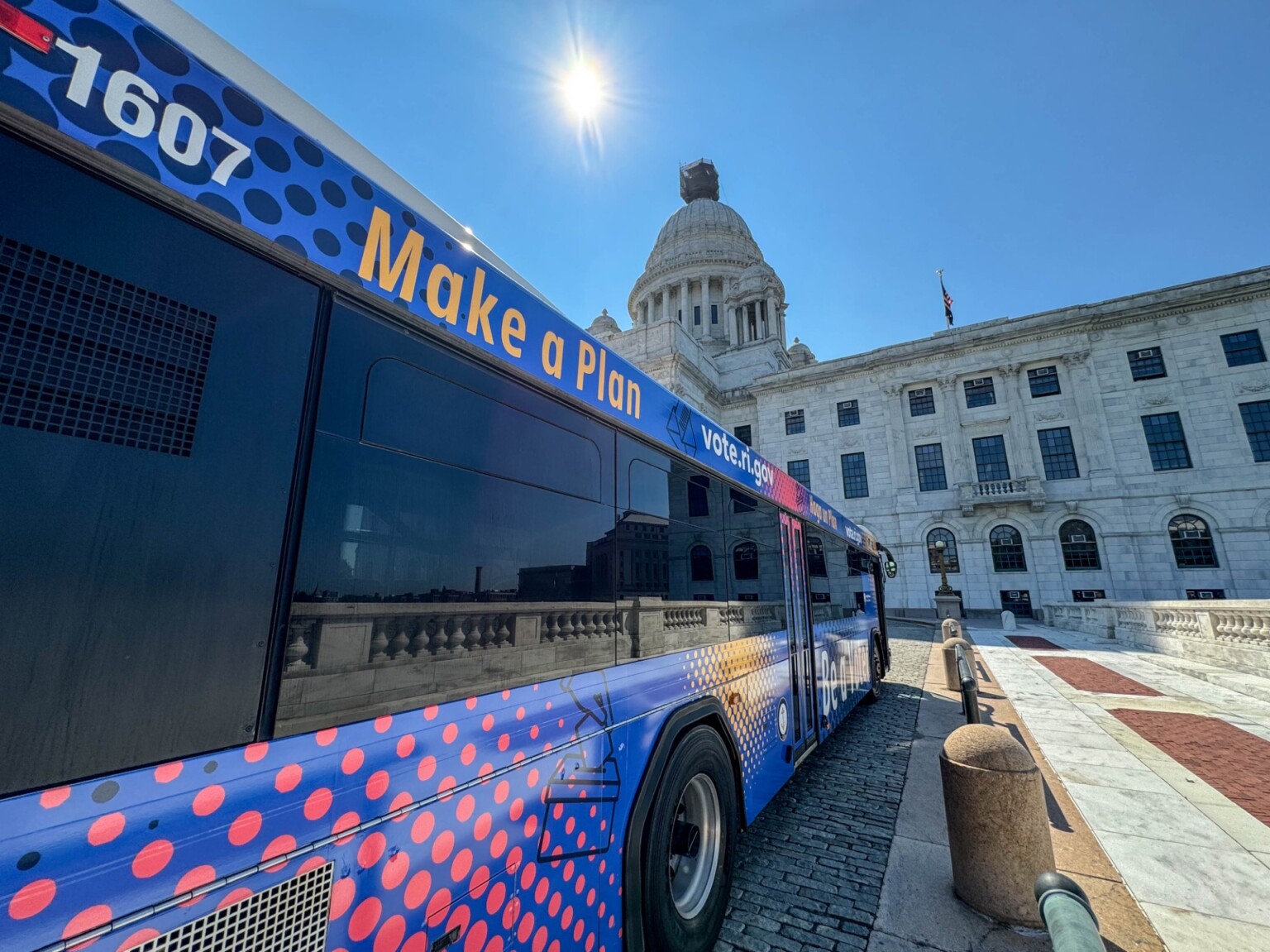 RI Department of State unveils new elections bus | ABC6