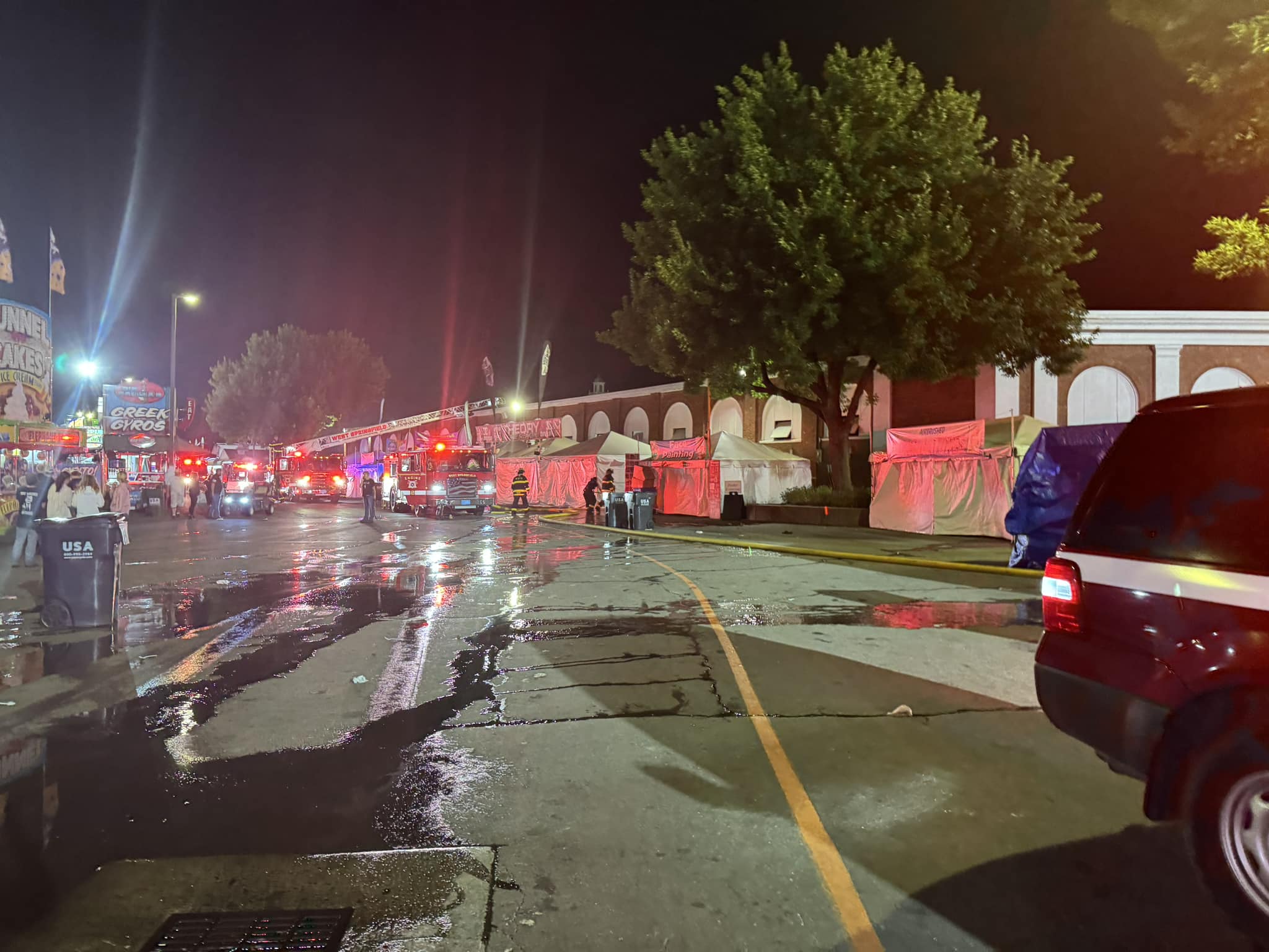 Fire at Big E barn required animal evacuations | ABC6