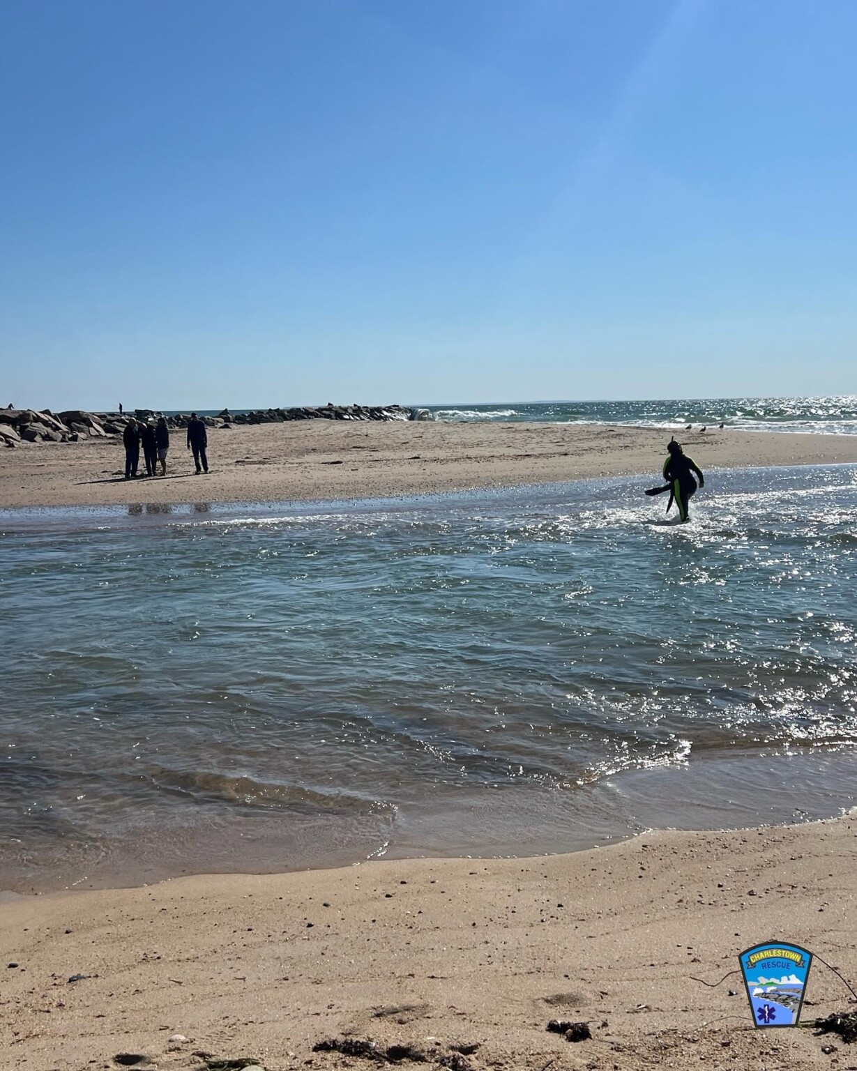 Three people rescued from west wall after vessel collision | ABC6