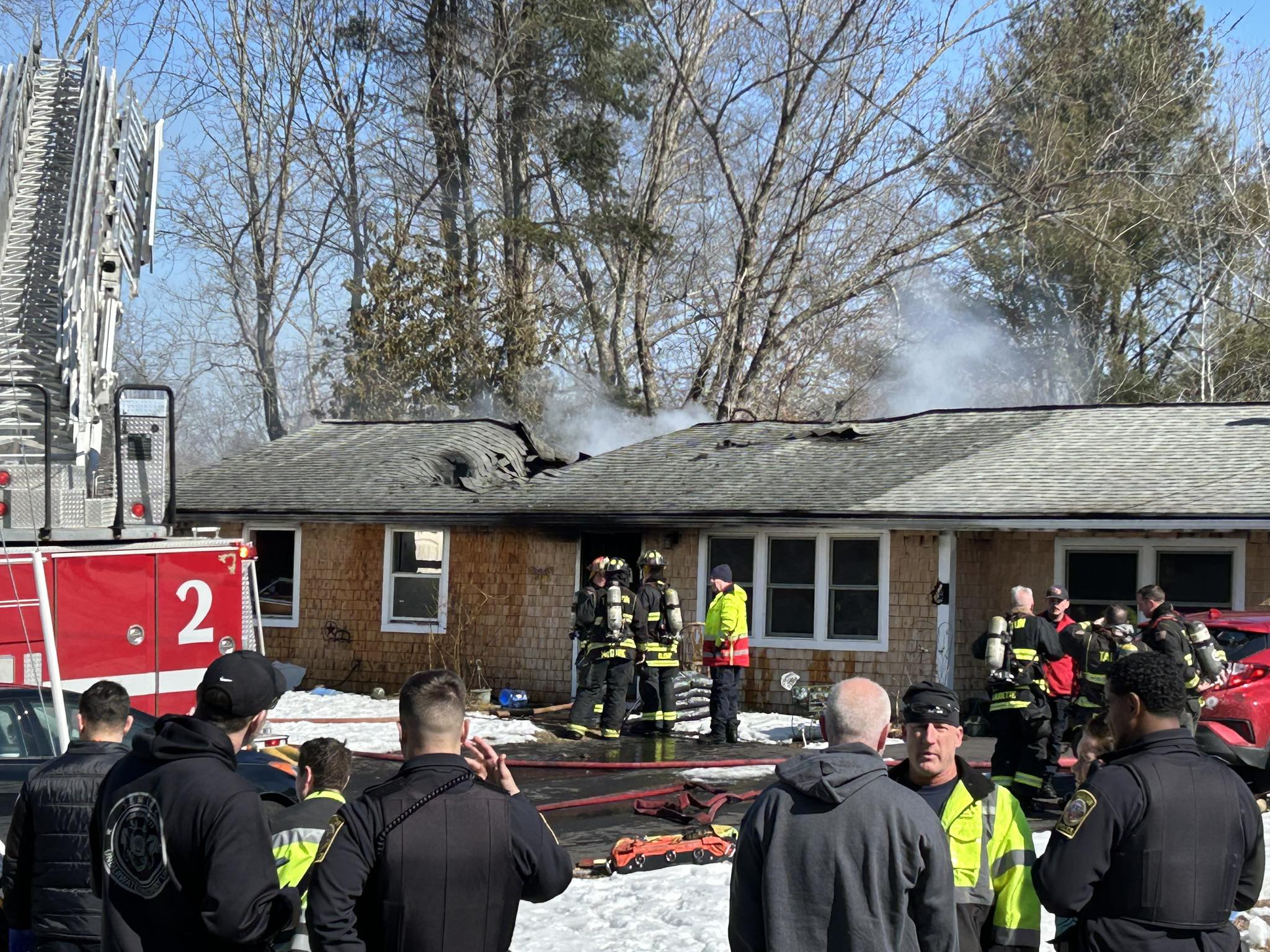 House fire in Taunton | ABC6