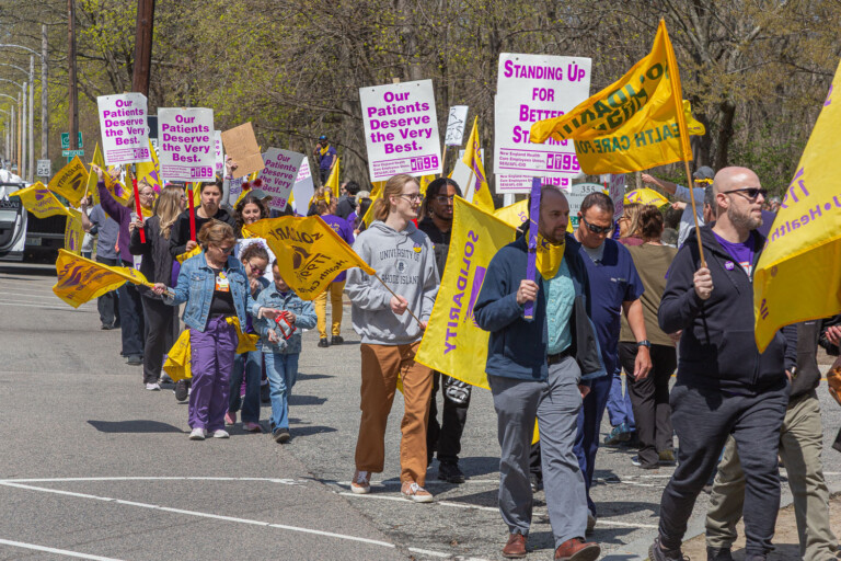 Butler Hospital union healthcare workers to begin open strike on May 15 ...