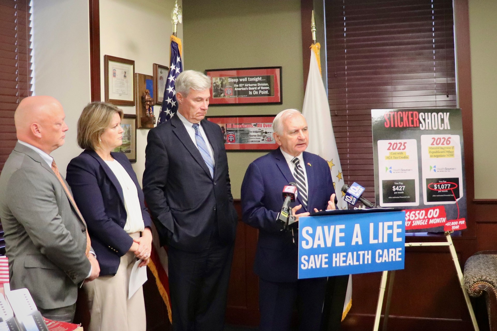 Senators Reed and Whitehouse call for bipartisan action to lower ...