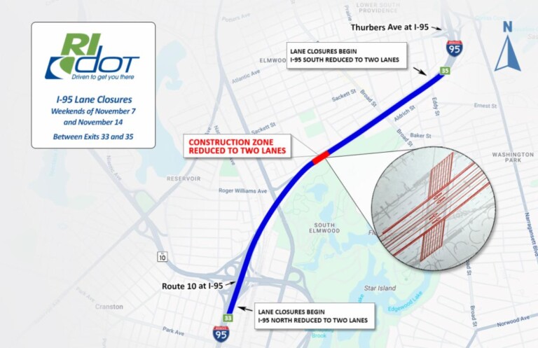 RIDOT to perform 3 'weekend-long' construction operations | ABC6