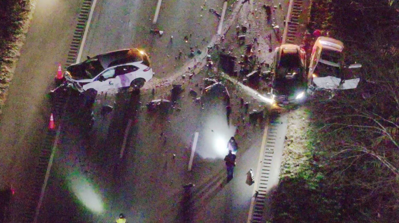 Chilling video shows driver going wrong way on I-195 before fatal ...