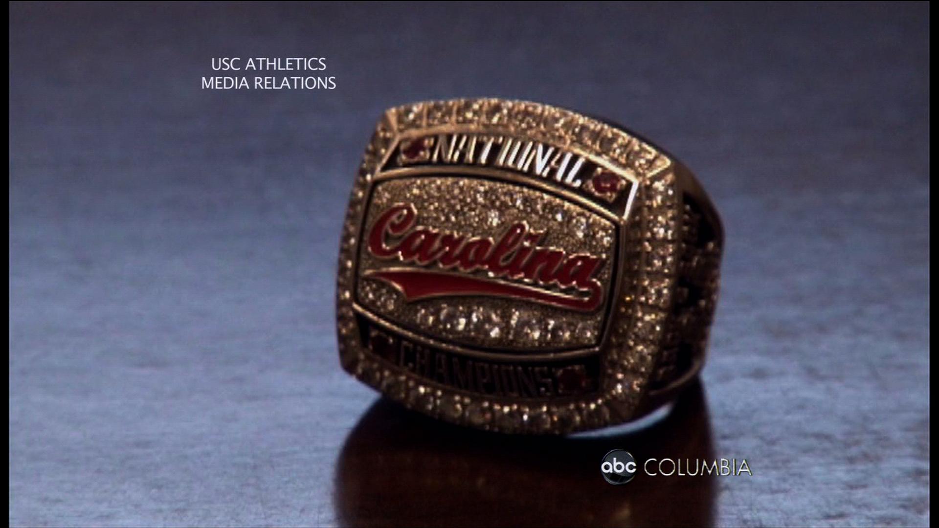 Gamecock Baseball Rings Revealed - ABC Columbia
