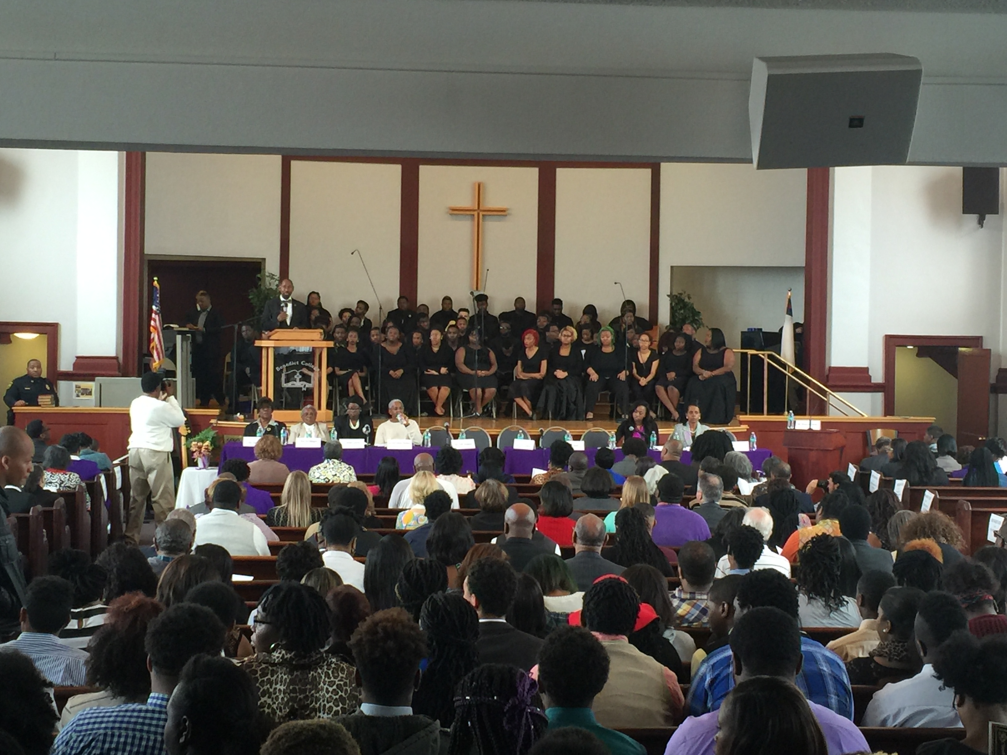 Watch: Benedict College Hosts Families of Emanuel Nine Victims - ABC ...